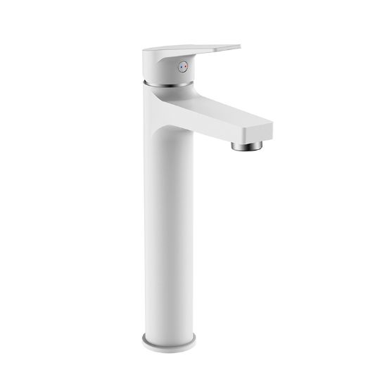 Franke B2B. Aspera Highrise Basin Mixer - Matt White